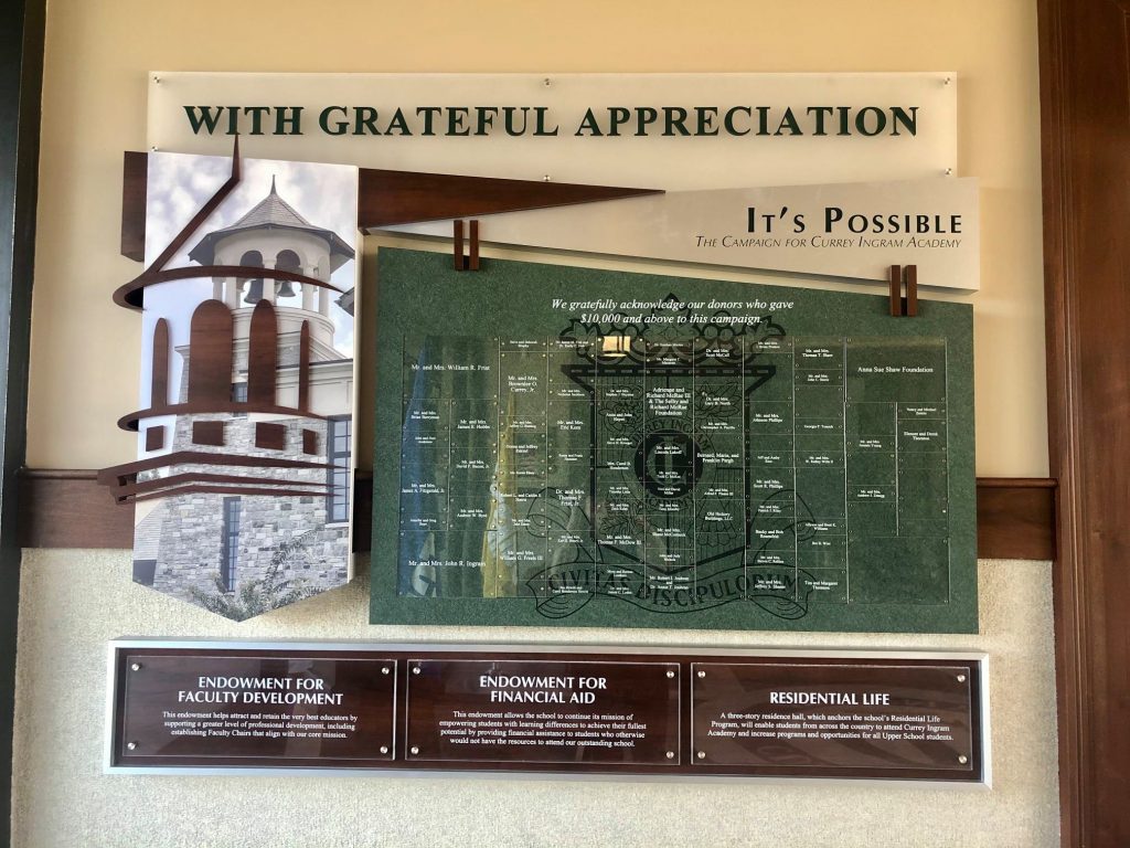 Adding Architectural Elements to Your Display - Partners in Recognition