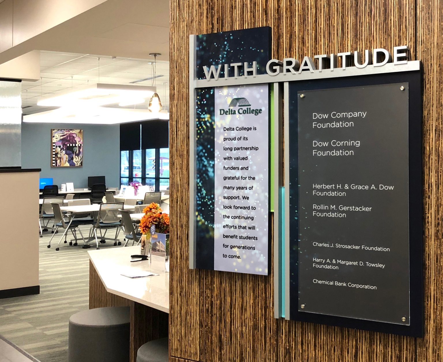 Donor Displays – Partners in Recognition